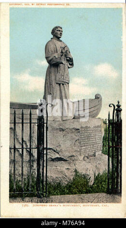 Junipero Serra's Monument in Monterey, California, honors the ...