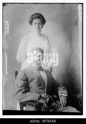 Mr. and Mrs. Alonzo Garrett Stock Photo - Alamy