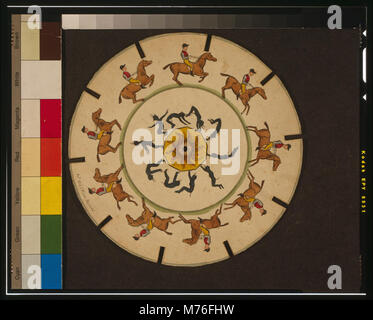 An optical illusion disc featuring a visual trick where a man appears ...