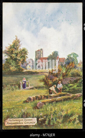 Angmering Church in Sussex, England, is a historic building known for ...