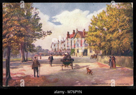 The Royal Forest Hotel in Chingford is captured in this photograph ...