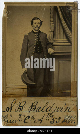 A portrait of Samuel B. Baldwin, a historical figure recognized for his ...