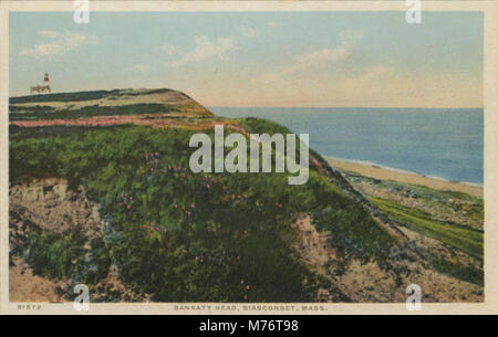A scenic photograph of Sankaty Head, a prominent lighthouse located on ...