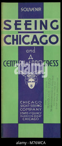 Chicago skyline in 1933 Stock Photo - Alamy