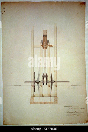 Steam engine, Washington Navy Yard, Washington, D.C. Transverse ...