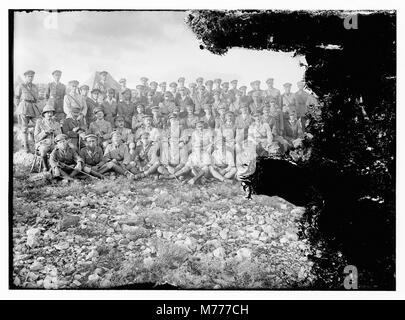 A photograph showing the Battery of the 53rd Division during World War ...