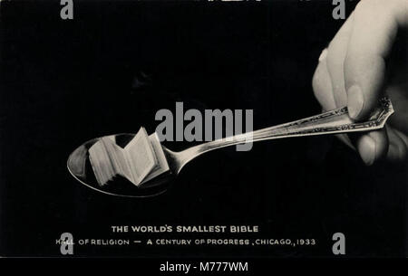 The World's Smallest Bible Stock Photo - Alamy