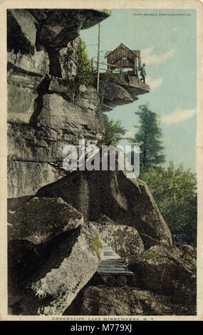 Scenic view of Undercliff at Lake Minnewaska, capturing the lake’s ...