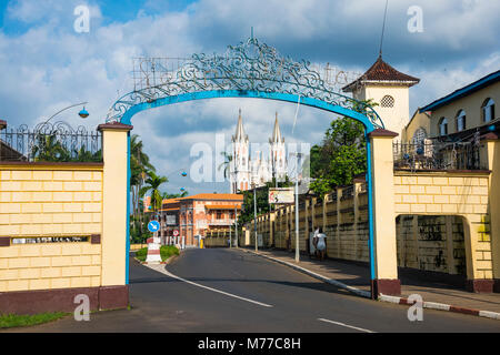 Cathedral of St. Isabel, Malabo, Bioko, Equatorial Guinea Stock Photo ...