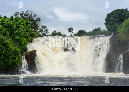 Lobe waterfalls, Kribi, Cameroon, Africa Stock Photo - Alamy