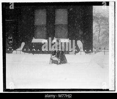 This photograph captures a blizzard on January 28, 2022, showcasing the ...
