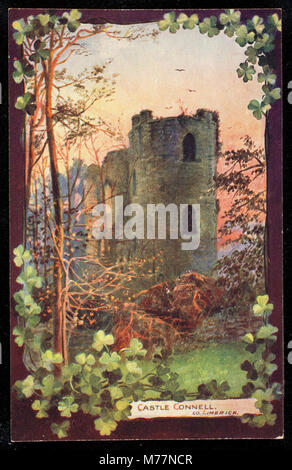 Castle Connell in County Limerick, Ireland, is depicted in this ...