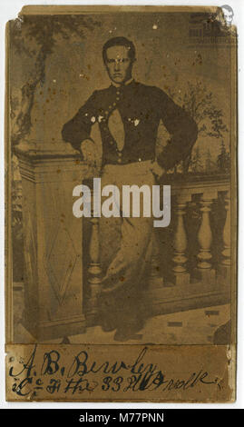 A portrait of Aaron C. Bewley, an individual with historical ...