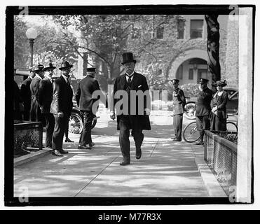 A photograph of the funeral of William Howard Taft, the 27th president ...