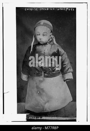 Chinese child Emperor PU-YI, circa 1909 Stock Photo - Alamy