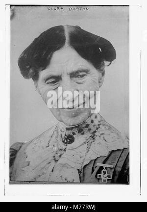 Clara Barton Civil War nurse and founder of the American Red Cross ...