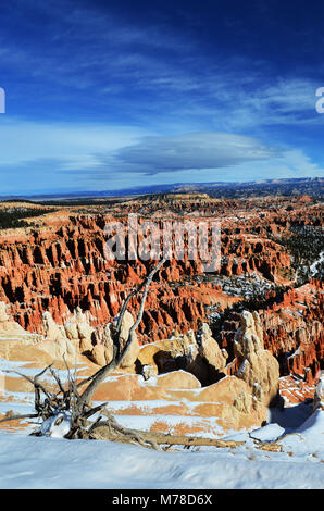 Winter Bryce Canyon Sunset, Utah, USA Stock Photo - Alamy
