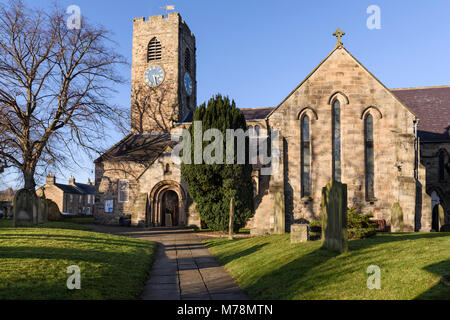 St Andrew's Church, Corbridge, Northumberland, England Stock Photo - Alamy