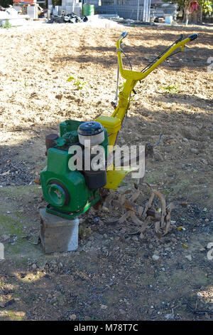 vintage garden rotavator Stock Photo - Alamy