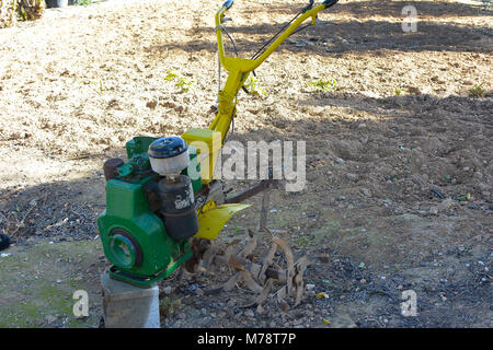vintage garden rotavator Stock Photo - Alamy