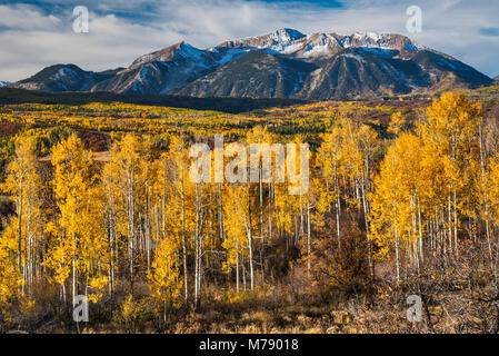 Mount Gunnison, seen from West Elk Loop Scenic Byway, Gunnison National ...