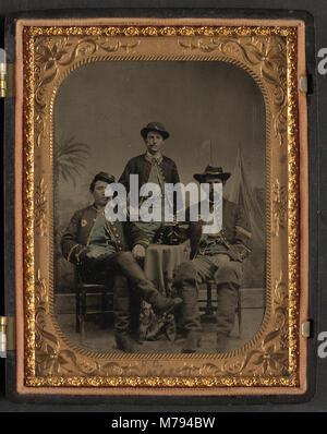 Unidentified Civil War veterans at reunion in Winchester, Virginia ...