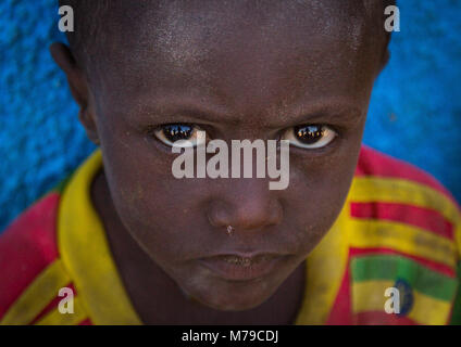Portrait of afar tribe boys, Afar region, Semera, Ethiopia Stock Photo ...
