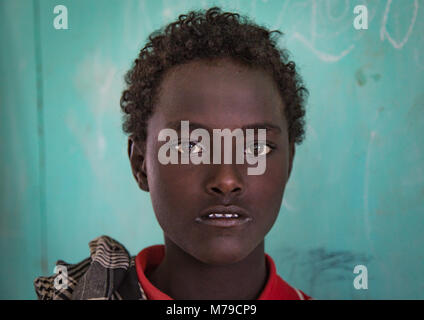 Young afar boy at school, Afar region, Semera, Ethiopia Stock Photo - Alamy