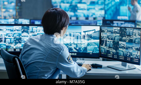 A man is surrounded by screens Stock Photo: 49332010 - Alamy