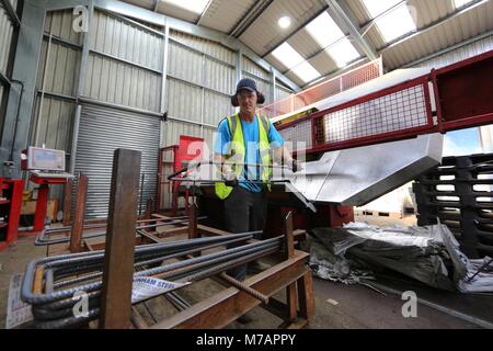 Rainham Steel Yard, Rainham, Southern England. 23rd August 2016 Picture ...