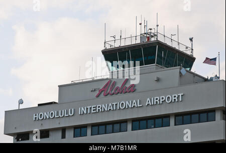 Honolulu, Hawaii, USA. 23rd May, 2010. A view of the control tower and ...