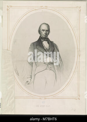 Henry Clay, a prominent American politician and statesman in the 19th ...