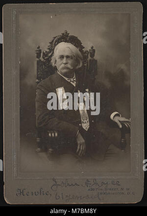 A portrait of John Alexander Joyce, a Union Army soldier during the ...