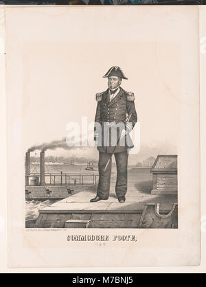 Commodore Andrew H. Foote, a notable figure in the U.S. Navy, served ...