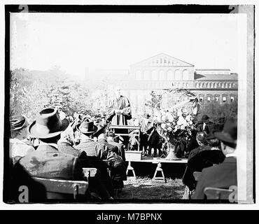 A historical photograph capturing the dedication ceremony of a ...