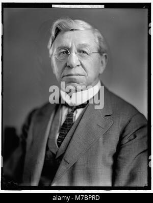A portrait of Jacob Coxey, known as 'General' Coxey, with his family ...
