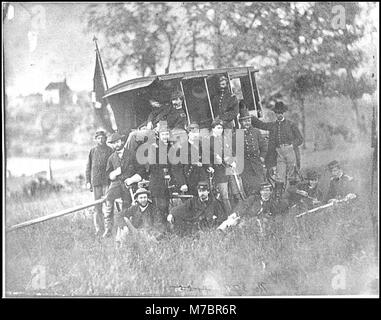 Culpeper, Va. Gen Robert O. Tyler and staff of the Artillery Reserve ...