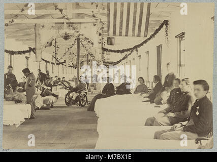 A Ward in Armory Square Hospital, Washington, D.C Stock Photo - Alamy
