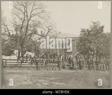 A historical photograph of Appomattox Court House, Virginia, taken in ...
