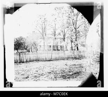 The McLean House, site of Lee’s Surrender to Grant, at the Appomattox ...