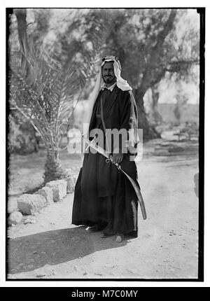 Aref el Aref, a prominent figure in Middle Eastern history, is depicted ...