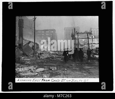 The 1904 Baltimore fire, one of the largest urban fires in U.S. history ...