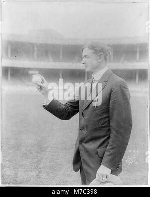 A portrait of Christy Mathewson, a legendary pitcher for the New York ...