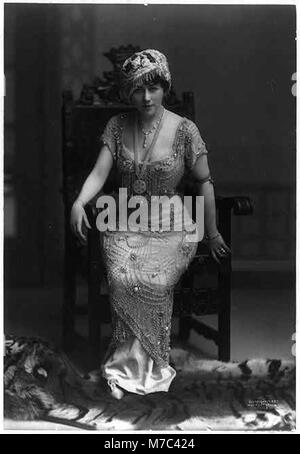 This portrait of Edna Wallace Hopper, an actress from the silent film ...