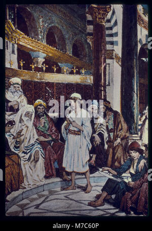 This passage from the Gospel of Luke depicts the scene where Jesus ...