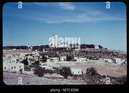 This image shows the Mount of Olives with views of Bethphage and ...