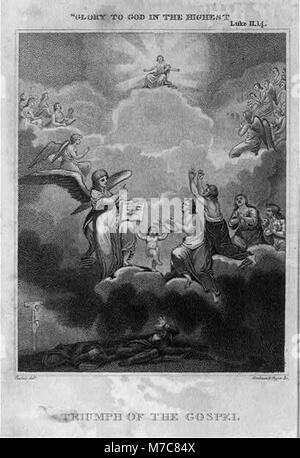 Triumph of the gospel - ''glory to God in the highest'' Stock Photo - Alamy