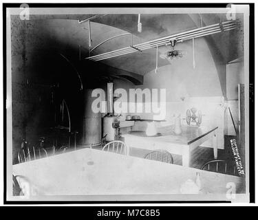 The image depicts the kitchen of the White House, showcasing the ...
