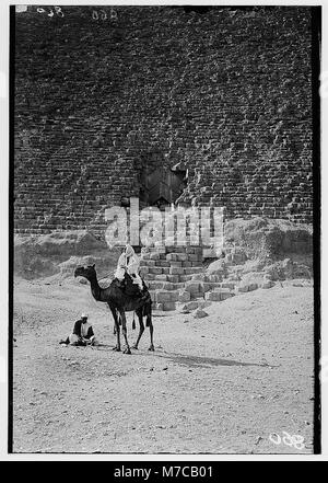 The entrance to the Great Pyramid of Giza in Egypt Stock Photo - Alamy