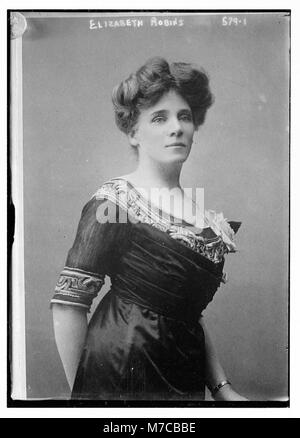 Elizabeth Robins - American actress Stock Photo - Alamy